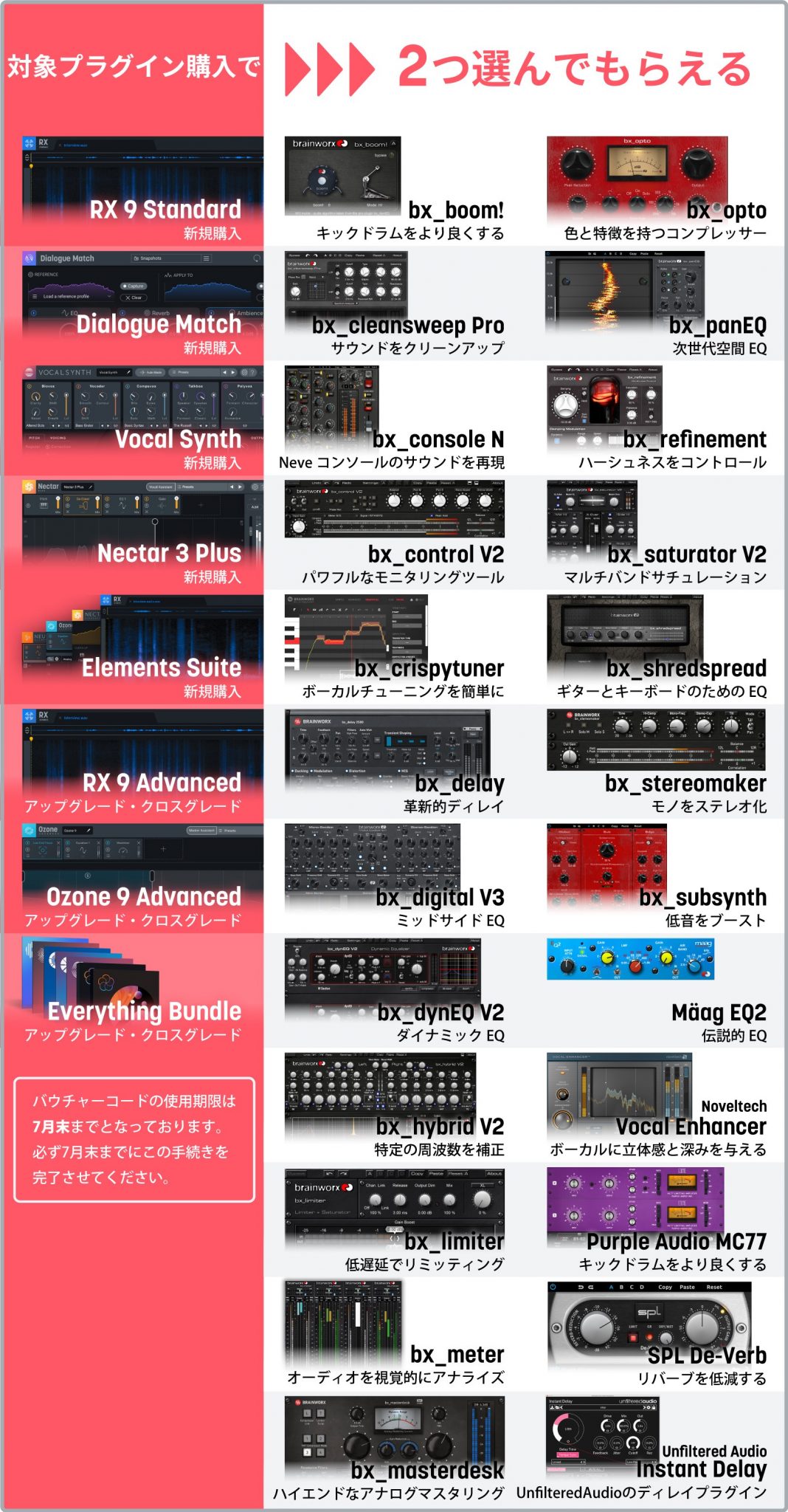 【72%オフ】RX 9 Standardを15,180円で手に入れられる？購入方法を解説【7月31日まで】 - Plugin Japan