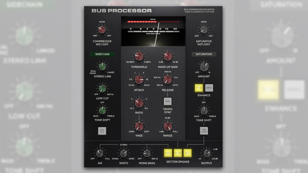 【55%オフ】多機能バスコンプSoftube『Bus Processor』がセール中【期間限定】 - Plugin Japan